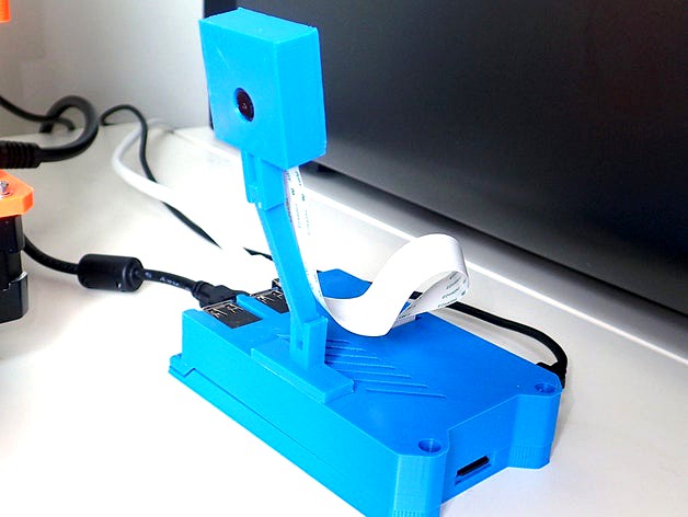 Yet another Raspberry Pi Camera mount (pinoir v2) by PatrikRosen 3d model