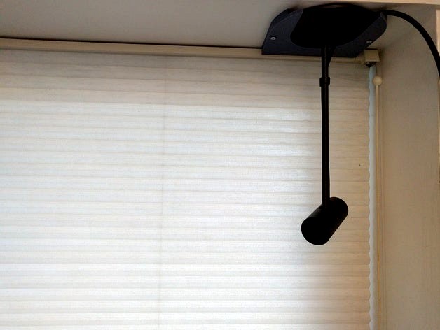 Oculus Rift Sensor (CV1) Ceiling Mount by clockfort 3d model