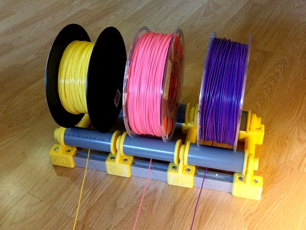 Customizable multi spool stand by Claymore 3d model