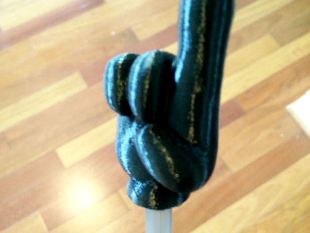 Pointer Finger Stick Pen by markuryy 3d model