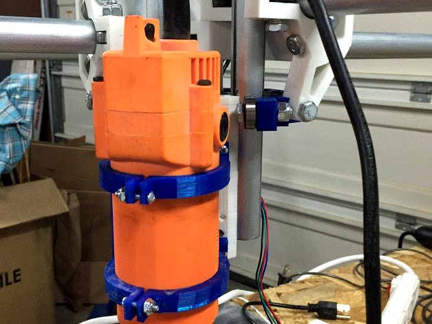 MPCNC Universal Mount For Harbor Freight Trim Router 44914 & Makita ...