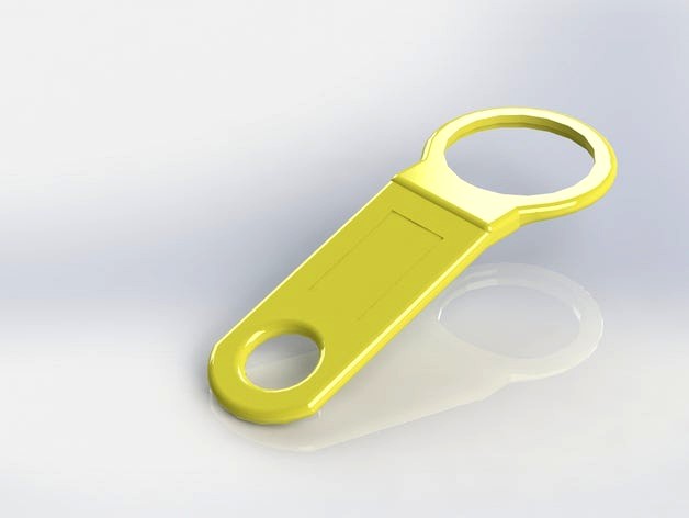 Ibutton holder by BassoIX 3d model
