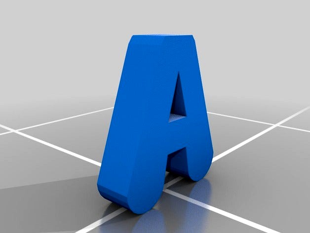 The Letter 'A' by jl34 3d model