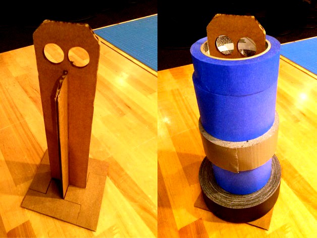 Interlocking Tape Spindle by FabLabMSI 3d model