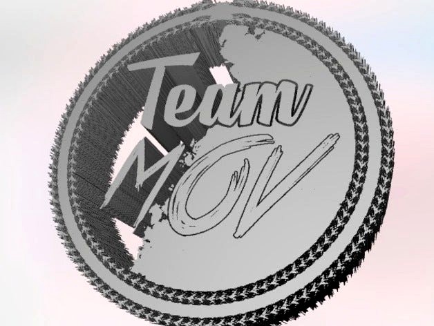 Team MOV Patch Logo by BDashStriz 3d model