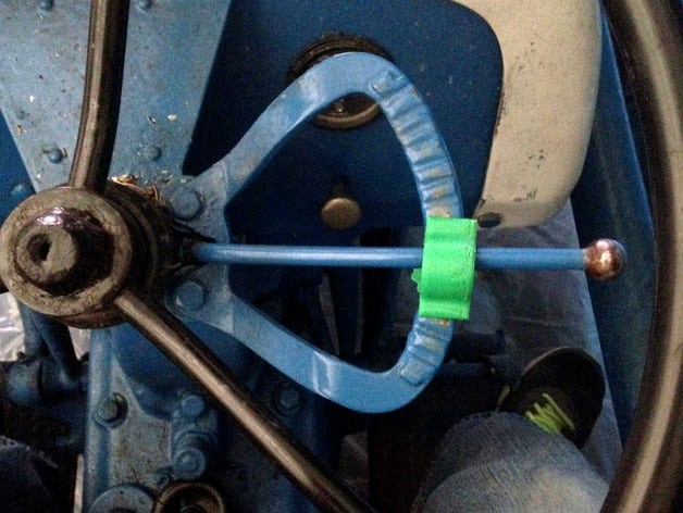 Ford Tractor Throttle Lock by BracketBender 3d model