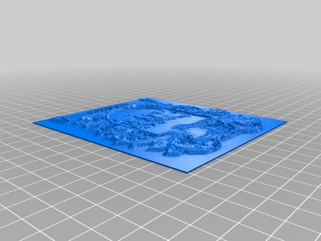 suarez crest by 3dprintingguru model