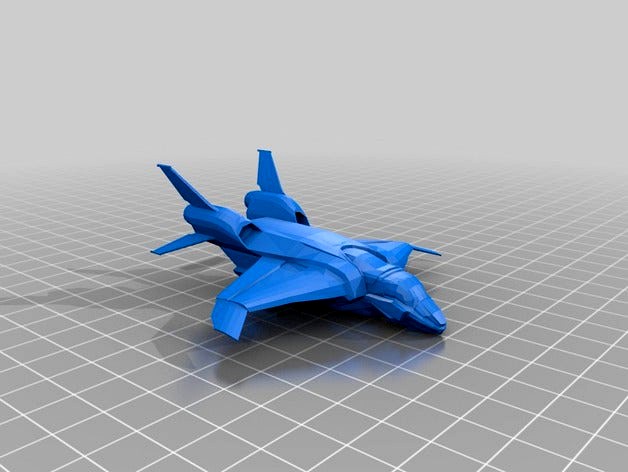 quinjet by darthgang 3d model