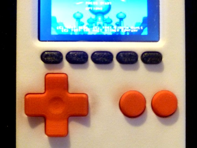 Retropie Portable Gaming Device (remixed Pocket PiGRRL) by paulgreg2 3d ...