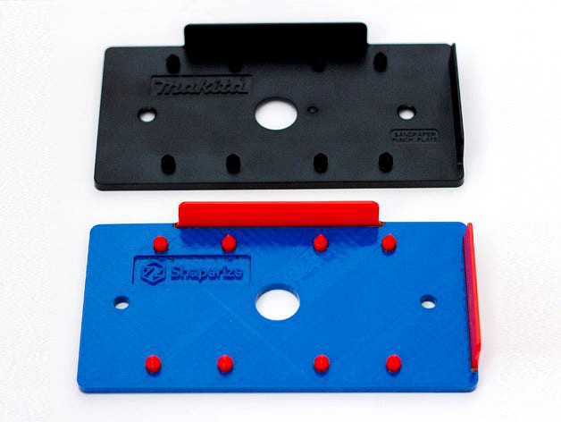 Makita B03710 Sandpaper Punch Plate by vanarebane 3d model