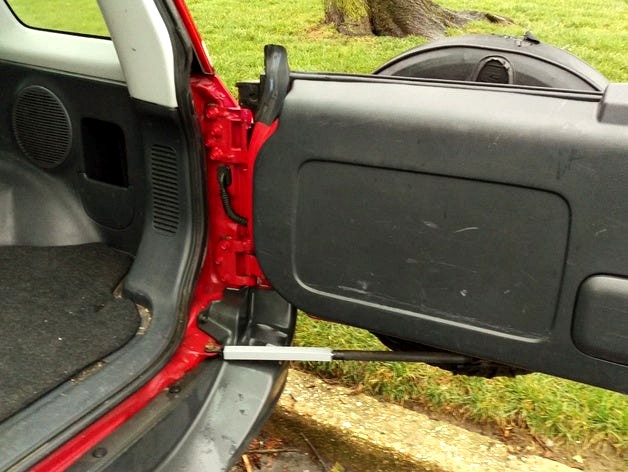 Honda CRV Tailgate Stopper (Door Stop) by carbonbased 3d model