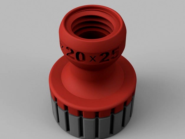 Locking Ball and Socket Connector with specifications by DougLorenz 3d ...