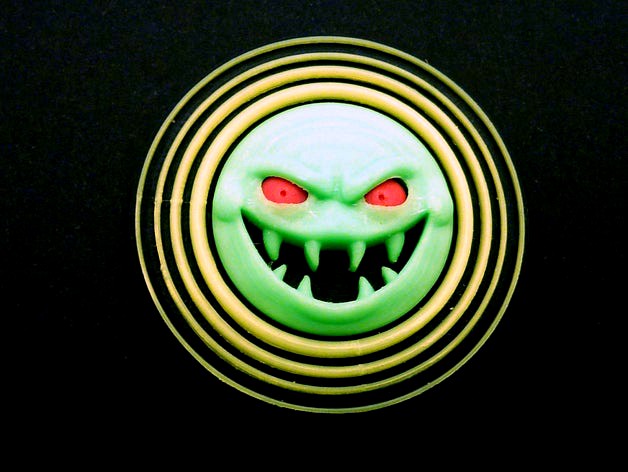 Evil Happy Face! by loubie 3d model