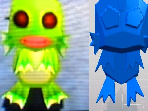 Half Fish Figure by Sirkoto51 3d model