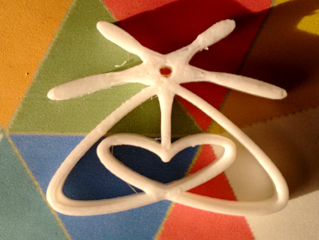 Parametric icon by kitwallace 3d model