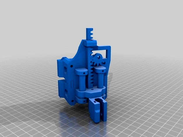 MakeBlock Drawbot (XY Plotter) X-Axis Carriage & Pen Lift Mechanism ...