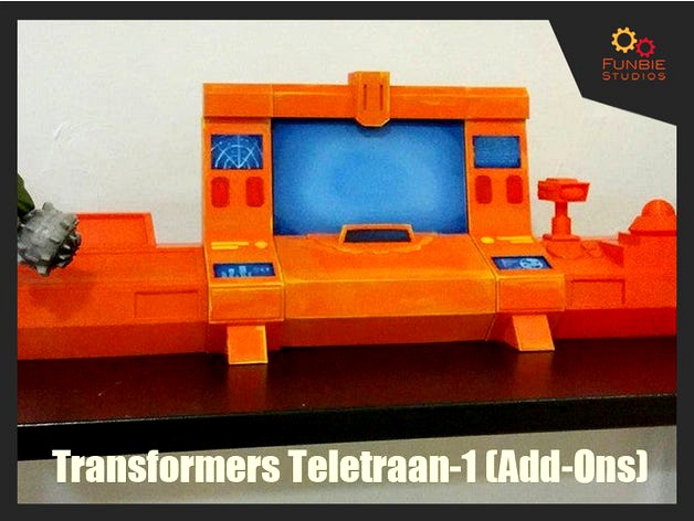 Transformers Generation 1 - Autobot Ark Teletraan-1 (Add-Ons) by ...