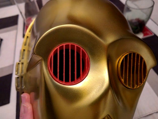C-3PO Eye by Lukeluca 3d model