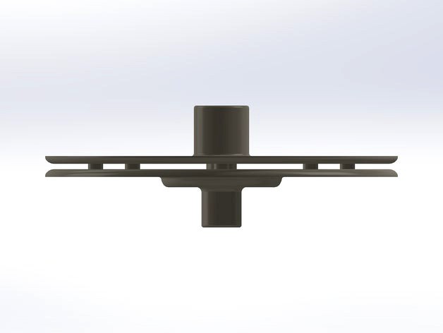 Gill Static Pressure Port for Multi-rotor MAVs by Bortimus_Prime 3d model