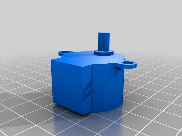 Stepper Motor - 28BYJ-48 - For CAD Design & Cutting by beta_ready 3d model