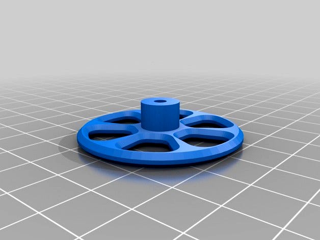 CO2 Dragster Wheels by cmault123 3d model