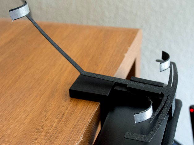 Logitech G930 TrackIR TrackClip clip by whttigress 3d model