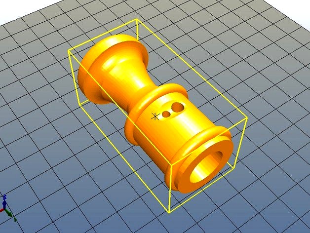 flute à bec / recorder by arthurn 3d model