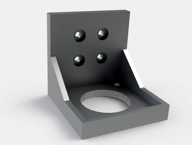 NEMA-23 stepper motor mount for OpenBuilds Linear Rail by sudoaptget 3d ...