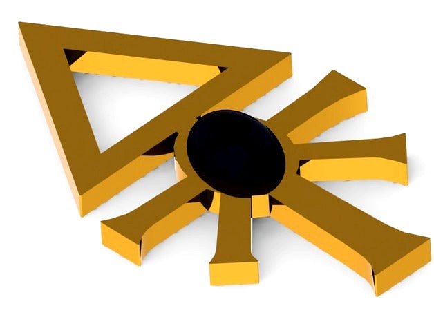 Eldar logo by 3dpoplauki model