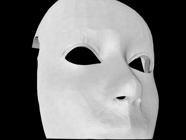 InMoov Face by interactionfactorylab 3d model