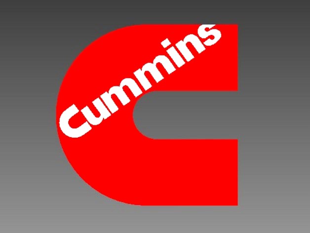 Cummins Logo by cpester1997 3d model