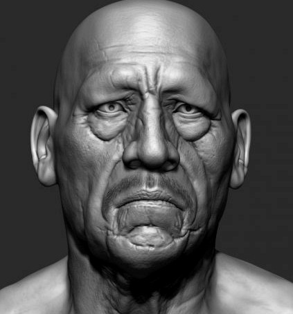 Realistic Head 3D Model