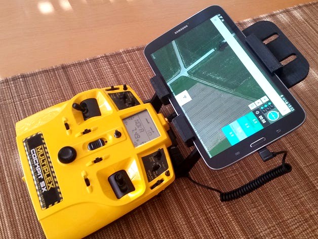 Multiplex Cockpit SX - tablet/smartphone and telemetry holder by mr_cg ...