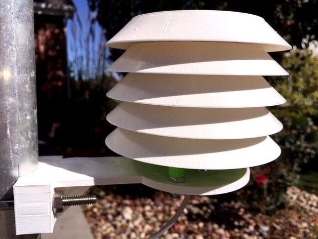 Radiation Shield For Weather Station Temperature/Humidity by micromet ...