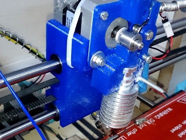 prusa i3 direct drive extruder by hakankocakoyun 3d model