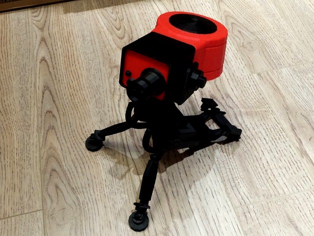 Team Fortress 2 Level One Sentry Gun by Scampi 3d model