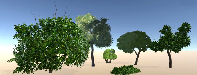 Tree Pack 3D Model