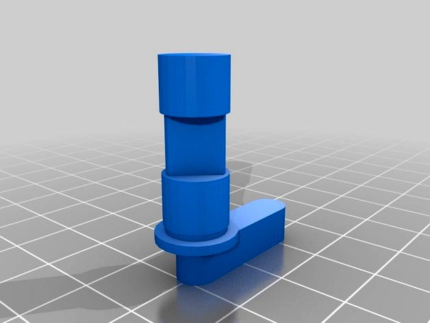 45 degree AR-15 Safety Selector Switch by Wagner_Developments 3d model