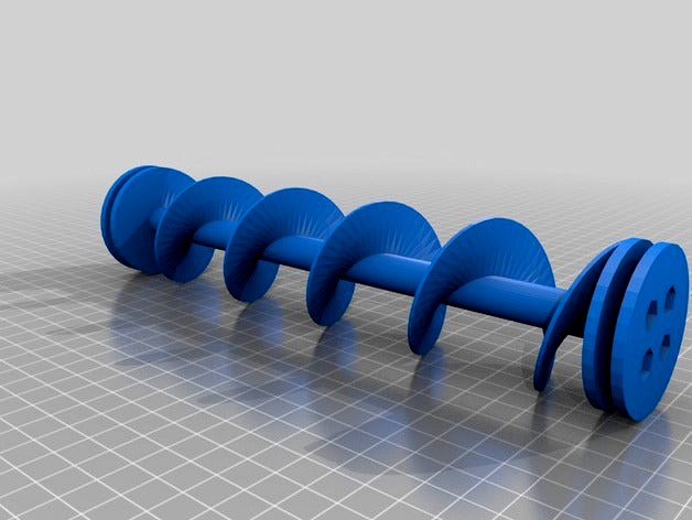 Auger by Eckhoffj 3d model