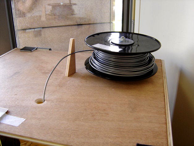 Simple Horizontal Spool modified by Makoto_Doushite 3d model