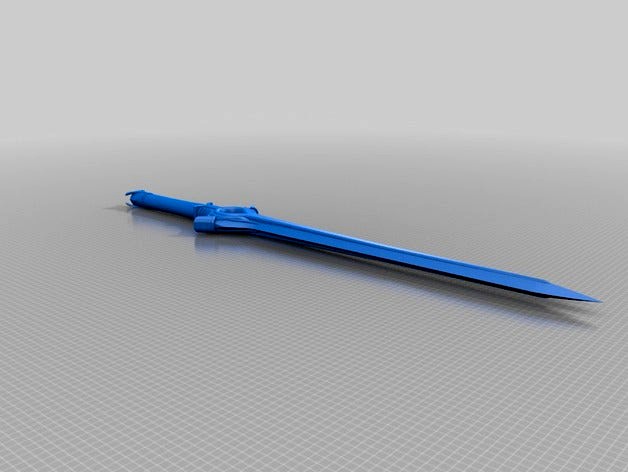 Lucina / Chrom Sword by OnyxIbex 3d model