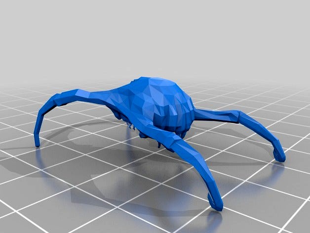 Half-Life 2 Poison Headcrab: Low and High Resolution by BliNDF123 3d model