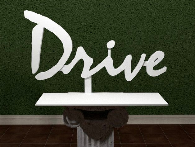 Drive Logo by AwesomeA 3d model