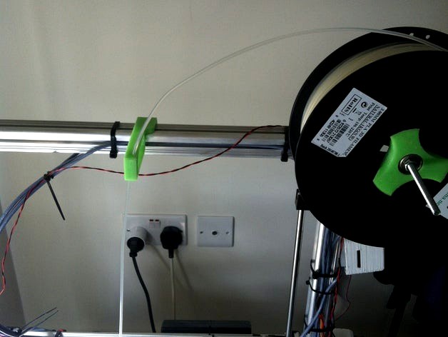 Filament guide for K8200 by Lmecano 3d model