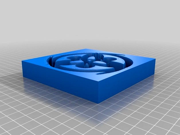 Cagiva Raptor Logo MOLD by gigio2k 3d model