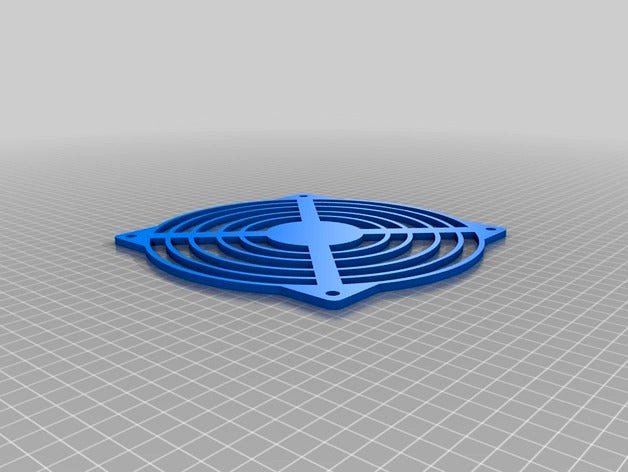 200/250mm Fan Guards by mausolfb 3d model
