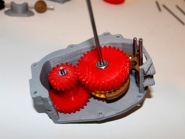 Toyota Transfer Case Low Range Doubler Adapter by ericthepoolboy 3d model