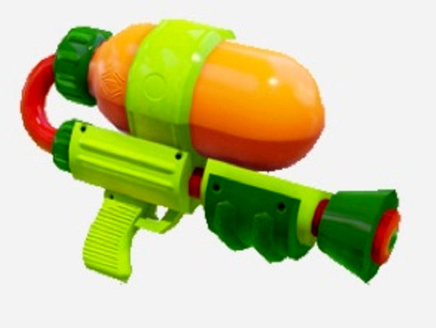 Splatoon Splattershot Multi- Print Ready by supperfirepath12 3d model