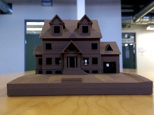 House scale model by BDan 3d