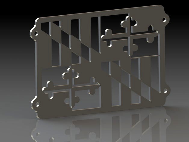 Honda Ruckus Radiator cover by Dogodile 3d model